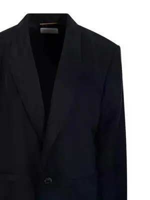 Saint Laurent Single-breasted Blazer - Black