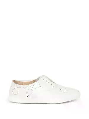 Fratelli Rossetti Brogue Detail Trainers - Neutrals