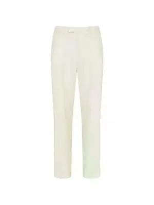 Zegna Flat-front Trousers - Neutrals