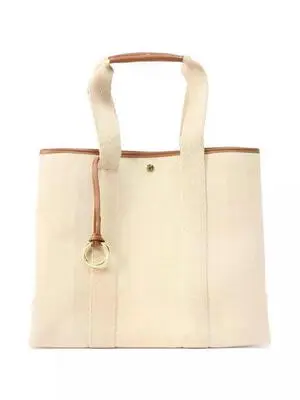 Rue De Verneuil Herringbone Top Handle Tote Bag