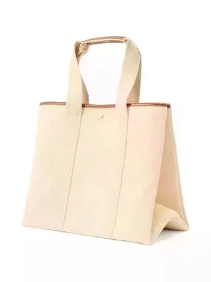 Rue De Verneuil Herringbone Top Handle Tote Bag