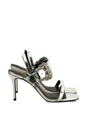 Versace Metallic Shoes For Women
