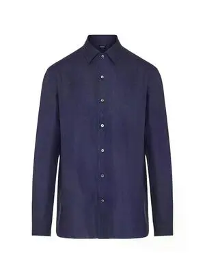 Zegna Buttoned Shirt - Blue