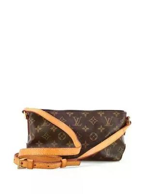 LOUIS VUITTON Trotteur Handbag Monogram Canvas