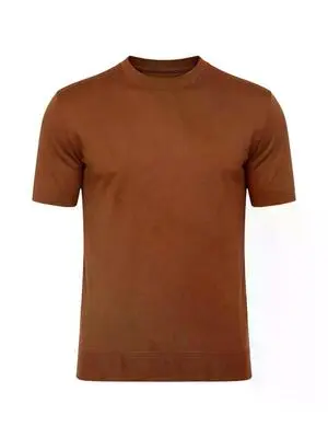 Zegna Short-sleeve T-shirt - Brown