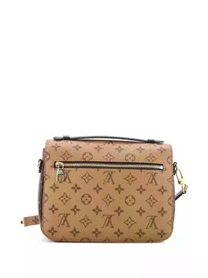 LOUIS VUITTON Pochette Metis Reverse Monogram Canvas Crossbody Bag - Brown
