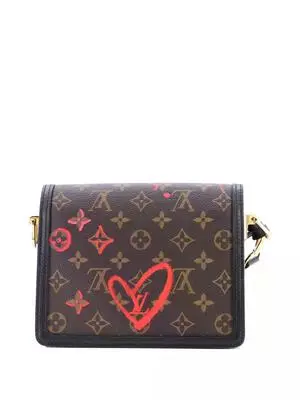 LOUIS VUITTON Dauphine Limited Edition Fall In Love Shoulder Bag - Brown