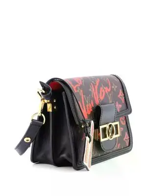 LOUIS VUITTON Dauphine Limited Edition Fall In Love Shoulder Bag - Brown