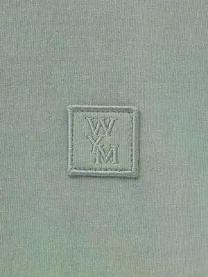 WOOYOUNGMI Square Logo T-shirt - Green