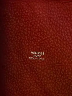 Hermès Picotin Lock Clemence Pm Bucket Bag - Red