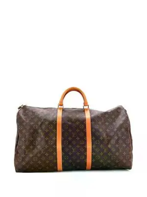 LOUIS VUITTON Keepall Monogram Canvas 60 Travel Bag