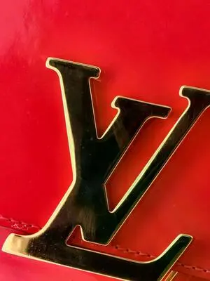 LOUIS VUITTON Chain Louise Clutch Mm