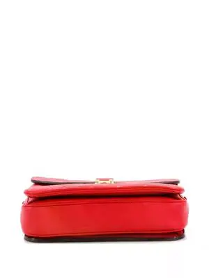 LOUIS VUITTON Pochette Metis Monogram Empreinte Leather Crossbody Bag - Red