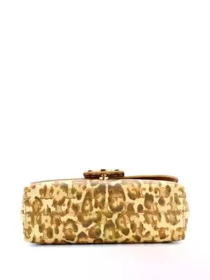 Celine Victoire Flap Printed Triomphe Coated Canvas Medium Shoulder Bag