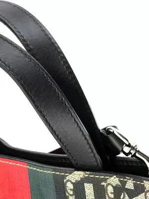 Gucci Convertible Soft Open Caleido Gg Coated Canvas Tote Bag - Multicolour