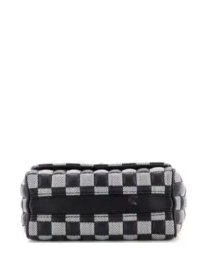 LOUIS VUITTON Twist Handbag Damier Quilted Calf Leather Bb - Black