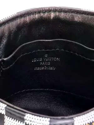LOUIS VUITTON Twist Handbag Damier Quilted Calf Leather Bb - Black