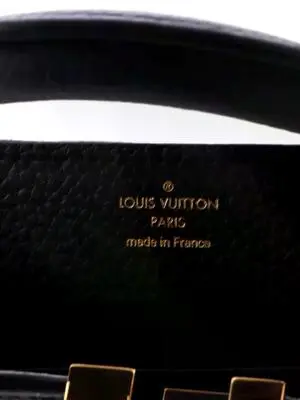 LOUIS VUITTON Capucines Leather Mini Satchel