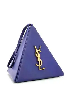 Saint Laurent Pyramid Box Clutch Bag