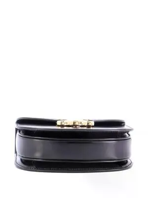 Celine Triomphe Besace Clea Top Handle Bag - Black