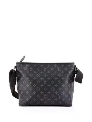 LOUIS VUITTON Besace Zippee Messenger Bag Monogram Eclipse Canvas Mm