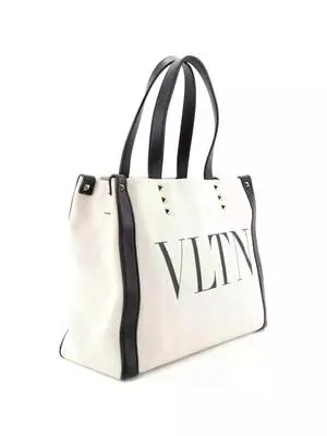 Valentino Garavani Grande Plage Vltn Canvas Medium Tote Bag