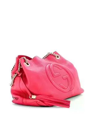 Gucci Soho Chain Strap Leather Shoulder Bag