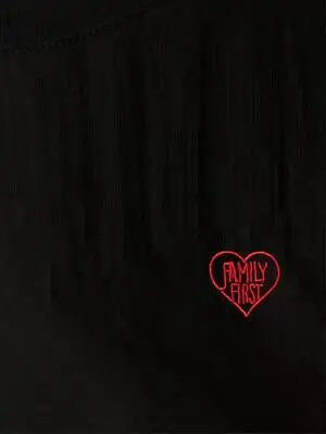 FAMILY FIRST Heart Cotton Sweater