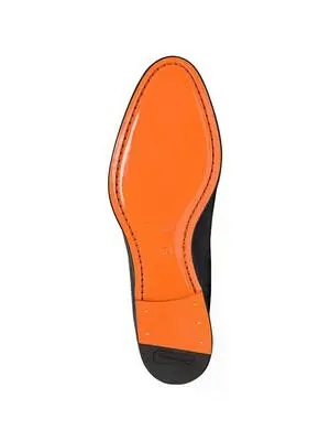 Santoni Round-toe Penny Loafers - Blue