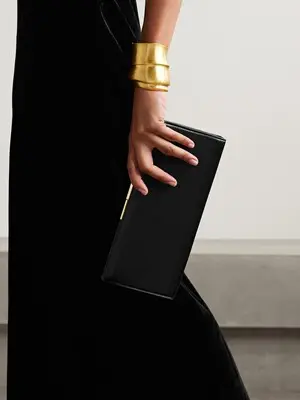 NILI LOTAN Anjelica Leather Clutch