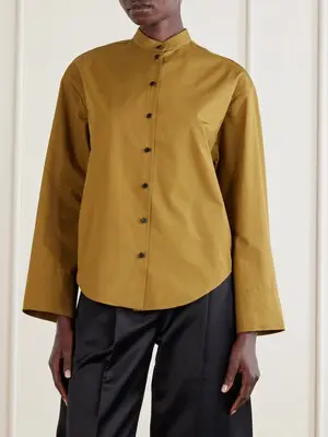 Alaïa Oversized Cotton-poplin Shirt