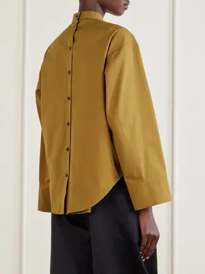 Alaïa Oversized Cotton-poplin Shirt