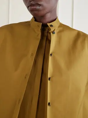 Alaïa Oversized Cotton-poplin Shirt