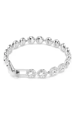 SWAROVSKI Crystal Bracelet - Silver/white
