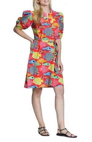 Apny Puff Sleeve Day Dresses