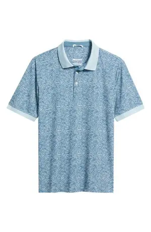 SWANNIES Lagoon Piqué Performance Golf Polo
