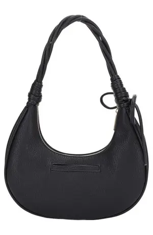 MALI + LILI Faux Leather Crescent Shoulder Bag