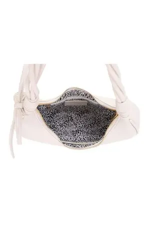 MALI + LILI Faux Leather Crescent Shoulder Bag
