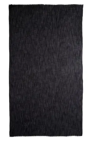 Treasure & Bond Lighweight Sequin Fringe Scarf - Black