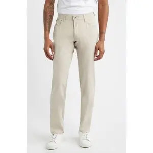 BRAX Chuck Modern Fit Linen Blend Five-pocket Pants - Beach