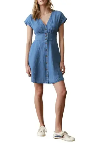Marine Layer Camila Denim Mini Dress