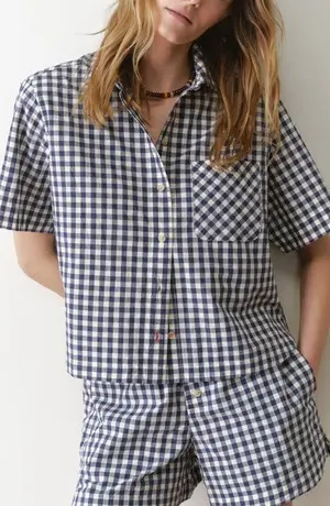 Marine Layer Short Sleeve Shirts For Women