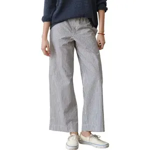 Marine Layer Stripe Pima Cotton Boxer Pants