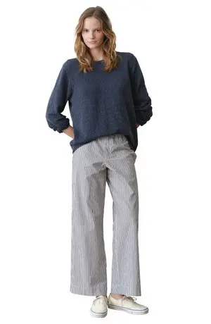 Marine Layer Stripe Pima Cotton Boxer Pants