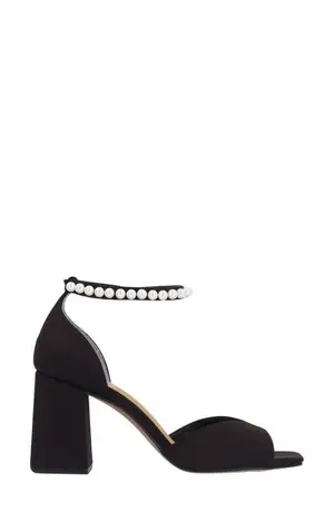 J. Reneé Nerida Ankle Strap Sandal - Black