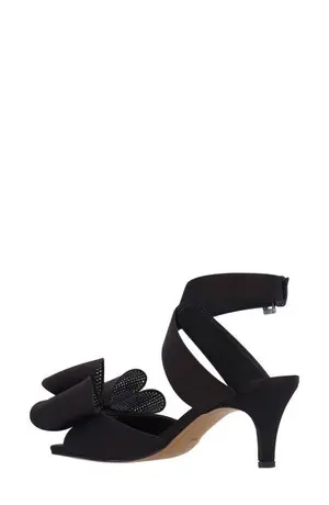 J. Reneé Nerelle Ankle Strap Sandal - Black