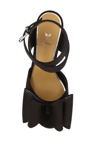 J. Reneé Nerelle Ankle Strap Sandal - Black