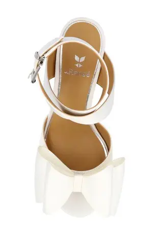 J. Reneé Nerelle Ankle Strap Sandal - White