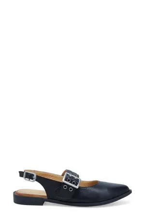 Miz Mooz Slingback Mary Jane - Black