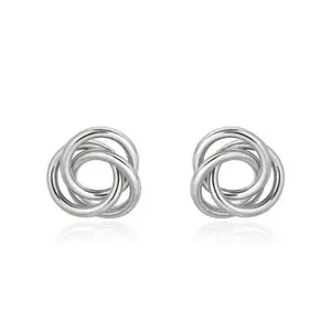 THE LOVERY FINE JEWELRY Loopy Knot Stud Earrings
